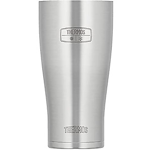 Thermos JDE-600 S Vacuum Insulated Tumbler, 20.3 fl oz (600 ml), Stainless Steel