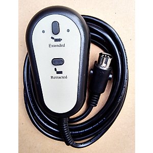 hmleaf® Power Recliner or Lift Chair 2 Button, 5 pin Universal Lighted Hand Controller (Deeper Connector)