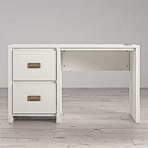 Little Seeds Monarch Hill Haven White Single Pedestal Kids’ Desk