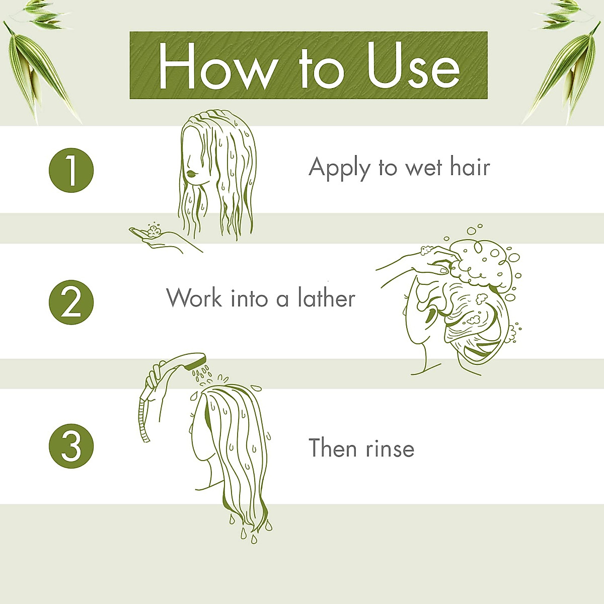 Klorane Ultra-Gentle Shampoo with Oat Milk, Sulfate-Free, Dermatologist and Pediatric Tested, Hypoallergenic, Vegan, Plant-based, Biodegradable