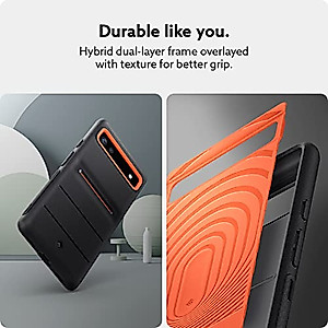 Caseology Athlex Compatible with Google Pixel 6A Case 5G (2022) - Active Orange