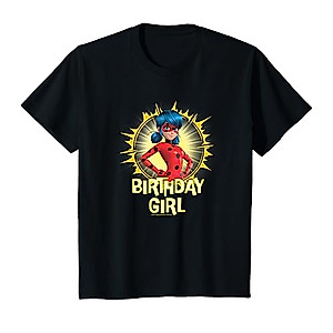 Kids Miraculous Lady Bug - Birthday Girl T-Shirt