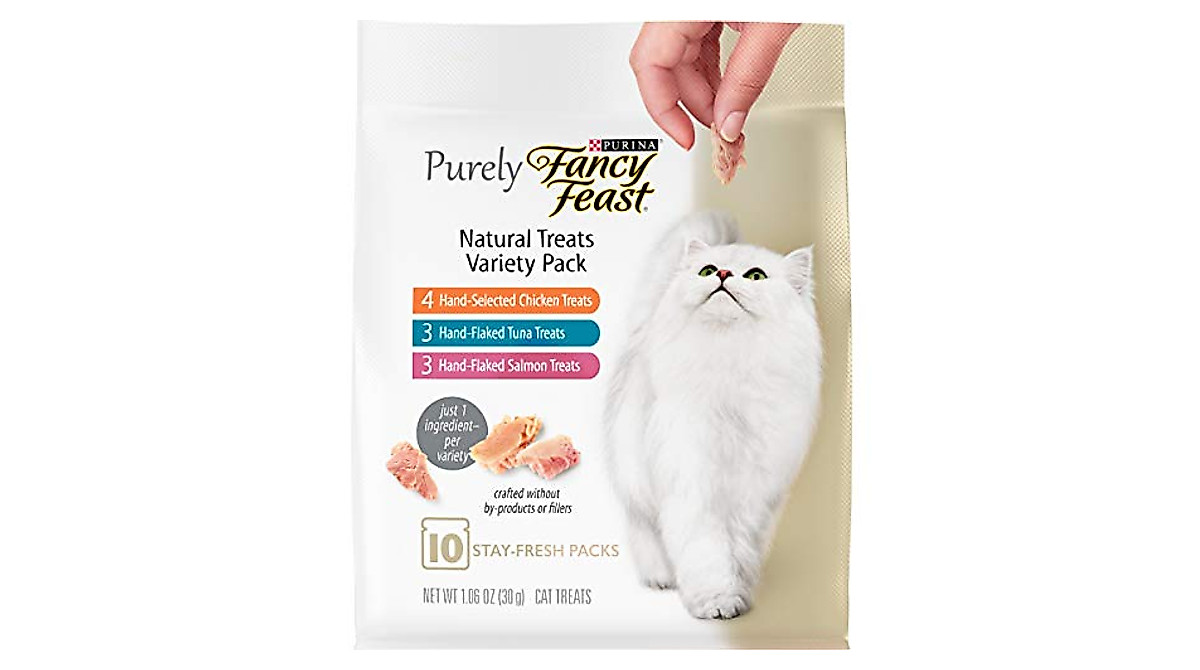 Purina Fancy Feast Natural Cat Treats Variety Pack – Purely Natural Snacks