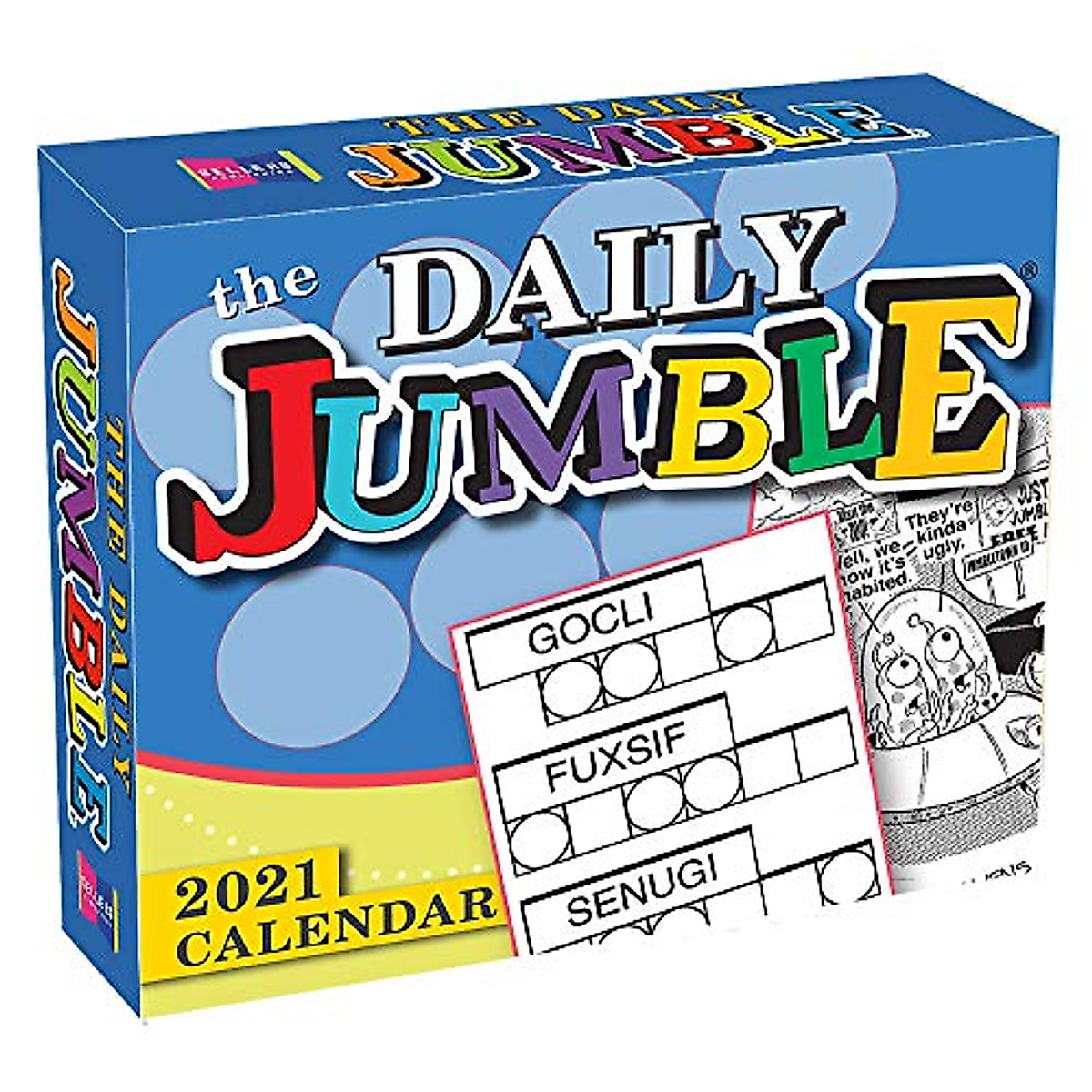 2021 The Daily Jumble® Boxed Daily Calendar