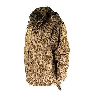 Rivers West Men's Hunting Waterproof Ambush Jacket, X-Large, Camo Bottomlands, (5649-BTM-XL)