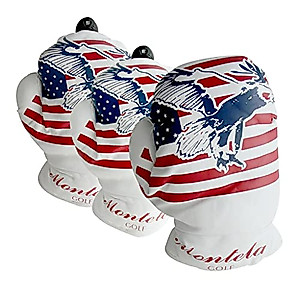 BESSTUUP 3pcs Universal Golf Wood Driver Head Cover Boxing Golf Protector Closure