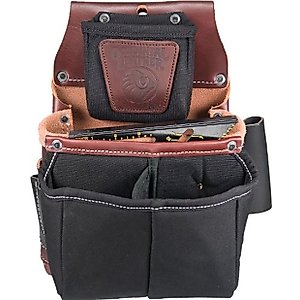 Occidental Leather 5564 Belt Worn Fastener Bag w/Divided Nylon DB