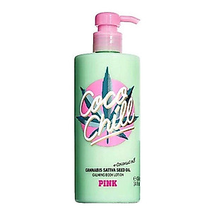Victoria's Secret Pink Coco Chill Calming Body Lotion with Cannabis Sativa Seed Oil