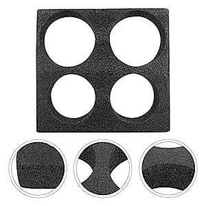 Happyyami Foam Drink Holder Takeout Packing Supply Disposable Coffee Tray Cup Takeout Carrier Takeout Holder Coffee Carrier Coffee Cup Holders Cold Drinks Holder Trays Outdoor Bottle Rack