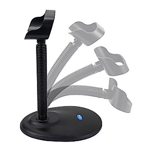 NETUM Adjustable Barcode Scanner Stand Hands Free Barcode Scanning Bar-Code Reader Cradle Holder Adjustable Goose Neck Stand for NT-1698W NT1698LY NT-1228BL NT-1228BC