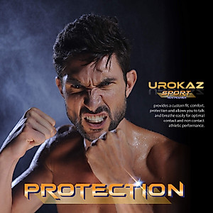 UROKAZ Football Mouth Guard Sports 5 Pieces Mouthguard and Mouthpiece for Boxing, MMA, Basketball, Lacrosse, Muay Thai, Hockey Mouthguards One Size Fit All for Contact and Non Contact Sport