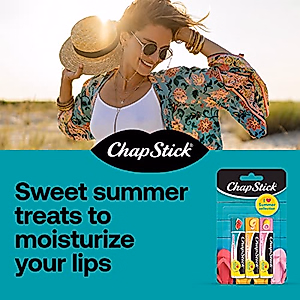 ChapStick Fan Favorites Flavored Lip Balm Tubes - 0.15 Oz (Box of 6 Packs of 3)