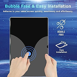 CWQZGUF 2 Pack Galaxy Tab S7 FE/S9 Plus/S8 Plus/S7 Plus 12.4 Inch Tempered Glass Screen Protector, 9H Hardness, High Clarity, Anti-Shatter, Bubble Free for Samsung Galaxy Tab S7 FE 5G/S9 Plus/S8
