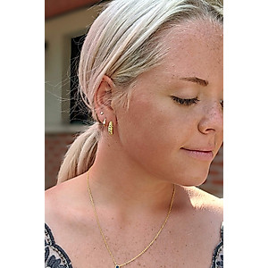 Set of 3 Single Studs in Sterling silver 925 Rhodium Plated Small Stud Earrings Set | Screw Back Studs | Tiny Cartilage Earring | Second Hole Earring | Tiny Three Spheres Three Stone Cluster Flower CZ