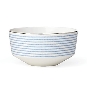 Kate Spade New York Laurel Street soup/Cereal Bowl, Blue, 5.75 Inch (Pack of 1)