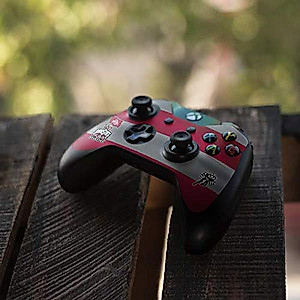 Skinit Decal Gaming Skin Compatible with Xbox One Controller - Officially Licensed Ohio State University OSU Ohio State Buckeyes Flag Design