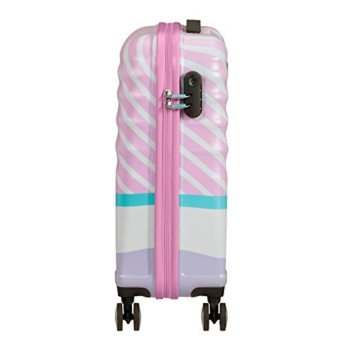 American Tourister Unisex Adult Spinner S (55 cm-36 L), Multicolour (Daisy Pink Kiss)