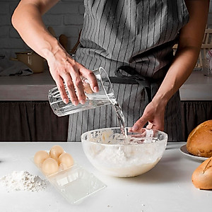 DAJAVE 100 Pack Plastic Egg Cartons, Clear Plastic Egg Cartons Bulk Holds up to 4 Eggs, Plastic Egg Holder for Family, Pasture, Farm Markets Display