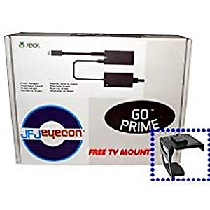 Xbox Kinect Adapter for Xbox One S, Xbox One X, and Windows 10 PC with Free TV Mount (Generic, New with Go Prime Seal)