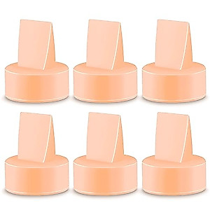 Maymom Duckbill Valves for Spectra. Designed for Spectra S1 Spectra S2 Spectra 9 Plus Spectra Dew 350 Not Original Spectra Pump Parts Spectra S2 Accessories Replace Spectra Valve (6 ct Orange)