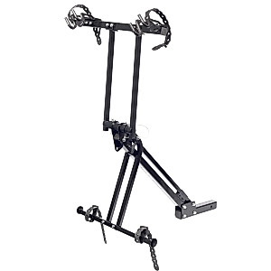 Softride Hang2, 2-Bike Hitch Mounted Rack for 2" and 1.25”, Swings Down with Bicycles Loaded, Allows Trunk, Hatch, or Tailgate Access. Cars, SUVs, Vans, or Trucks (27041)