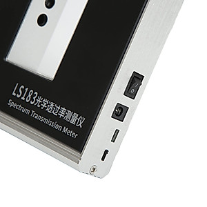 Transmittance Tester IR 940nm UV 365nm VR 760nm LCD Display Infrared UV Visible Spectrophotometer Measuring Device Spectrum Transmittance Tester for Film Glass Window Tint