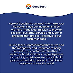 GoodEarth Wall Mount Wipe Dispenser - Empty (Wipes NOT Included) (Smoke)