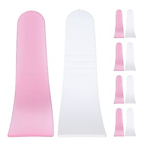 Sonew 10pcs Hair Wax Cleansing Spatulas Depilatory Cream Scraper Board Home Salon Use Facial Mask Applicator Scraper Beauty Tools