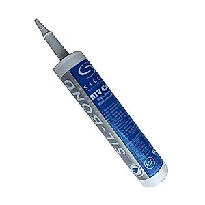 Food Grade NSF FDA RTV Silicone Sealant Adhesive Clear 10.3oz (1) (10.3 Ounce Tube)