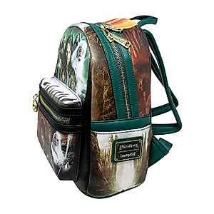 Loungefly Lord of the Rings LOTR Movie Collage Womens Double Strap Shoulder Bag Purse