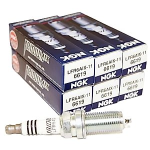 NGK 6619 Iridium Spark Plugs LFR6AIX-11 - 6 PCSNEW