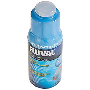 Fluval Quick Clear for Aquarium Water Treatment, 4-Ounce