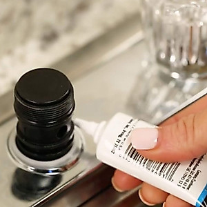 DANCO Waterproof Silicone Faucet Grease | Silicone Sealant | Plumbers valve Grease for O-rings | 0.5 oz. | 1-Pack (88693)