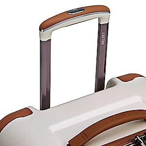 DELSEY PARIS Chatelet Air 2.0 Hardside Luggage Trunk with Spinner Wheels, Angora, Checked-26 Inch Trunk