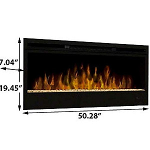 DIMPLEX BLF50 50-Inch Synergy Linear Wall Mount Electric Fireplace