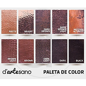 Copper Kitchen Sink Hight Tab