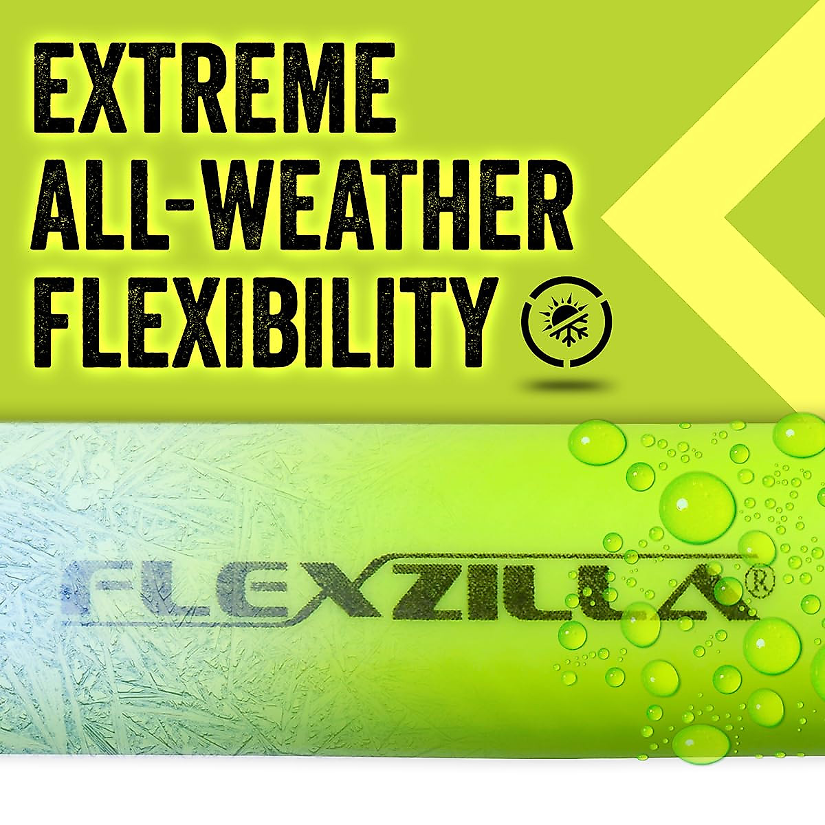 Flexzilla Garden Hose 5/8 in. x 100 ft., Heavy Duty, Lightweight, Drinking Water Safe, ZillaGreen - HFZG5100YW-E