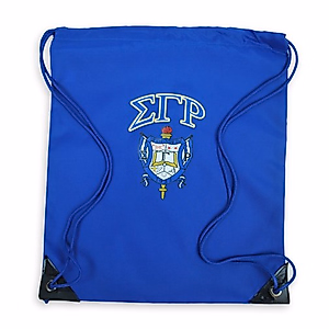 Sigma Gamma Rho Crest Cinch Sack