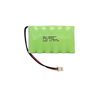 GLEPOWEER (1 Pack) 300-03864-1 Battery 7.2V 1100mAh Compatible for Honeywell Alarm Lynx WALYNX-RCHB-SC Honeywell Lynx Touch K5109, L3000, L5000, L5100 ADEMCO 300-06868