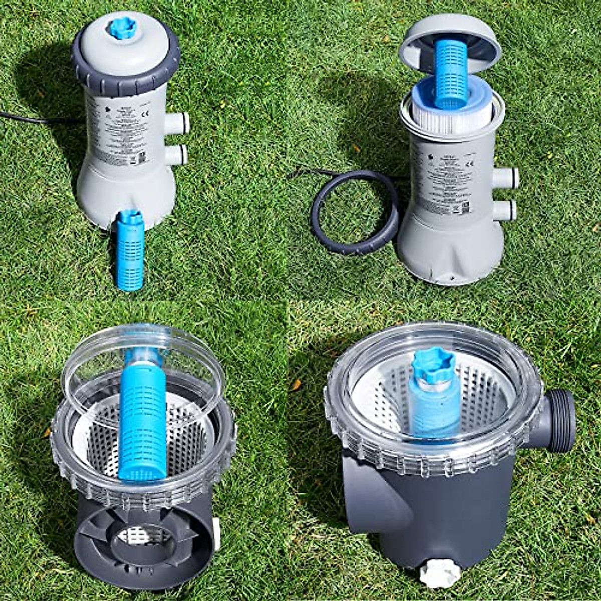 HOTUBJOY Pool Pump Mineral Cartridge Filter Sticks Compatible with INTEX Above Ground Pools(2,20K Gallons)