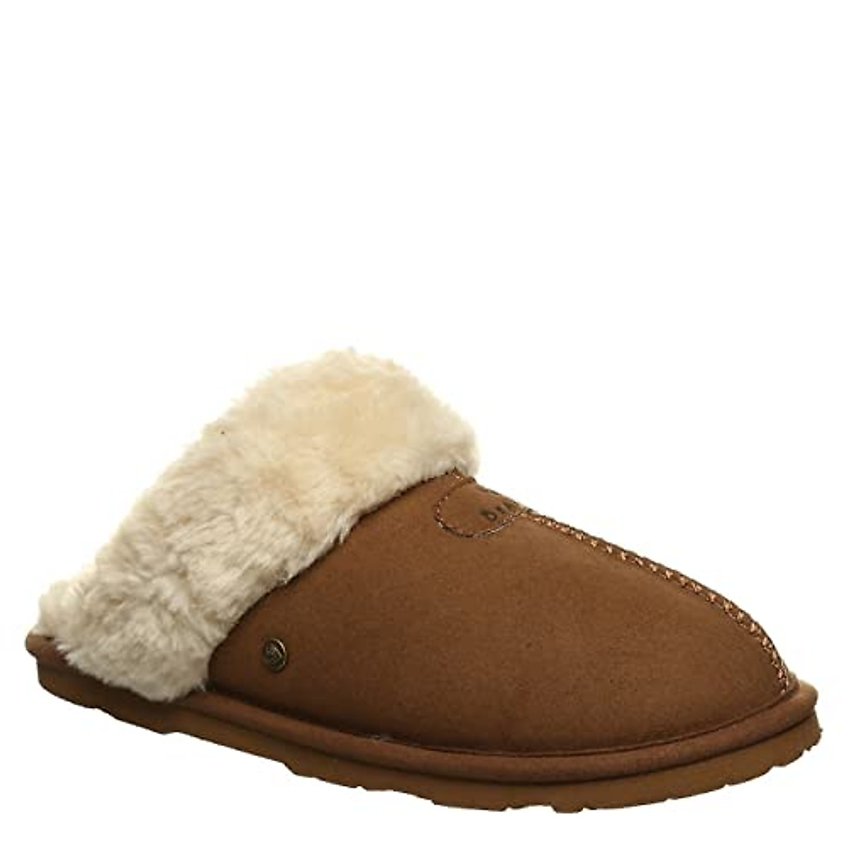 BEARPAW Women's Loki Vegan Hickory Size 8 | Women's Slippers | Women's Shoes | Comfortable & Light-Weight