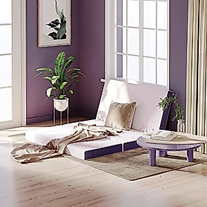 TeQsli Folding Mattress Full Size, 4-Inch Foldable Mattress, Tri-Fold Gel Memory Foam Mattress with Washable Cover, Portable Mattress for Traveling, Camping, Guest Bed