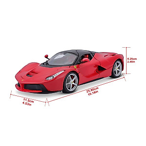 HTLNUZD 1/18 Alloy Racing Car for Ferrari LaFerrari F70 Signature Series Static Die Cast Simulation Model Car Gift