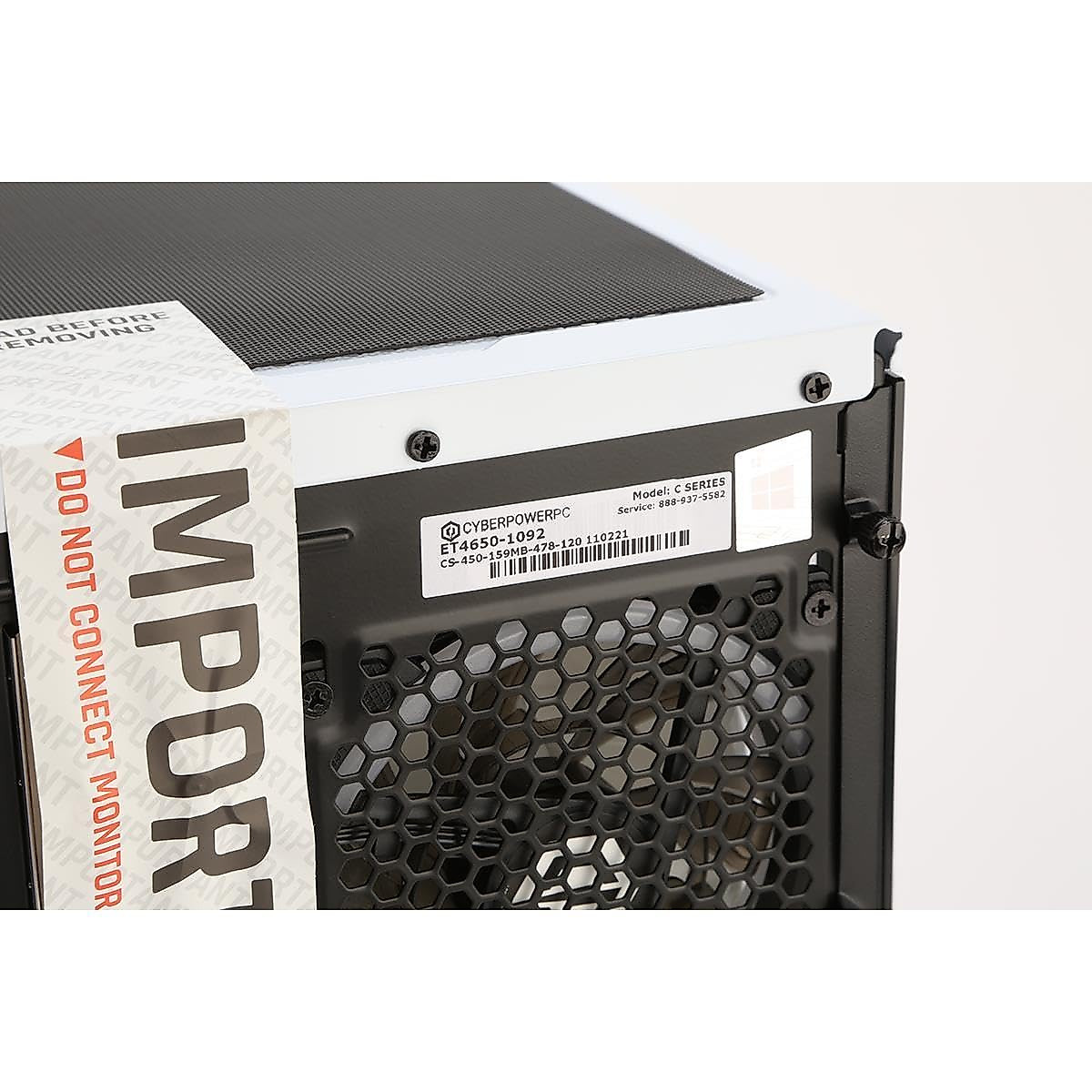 CyberPowerPC Gamer Master PC, AMD Ryzen 5 5600X 3.7GHz, 16GB DDR4, AMD Radeon RX 6700 XT 12GB, 500GB PCI-E NVMe SSD, WiFi Ready & Win 10 Home (GMA670)