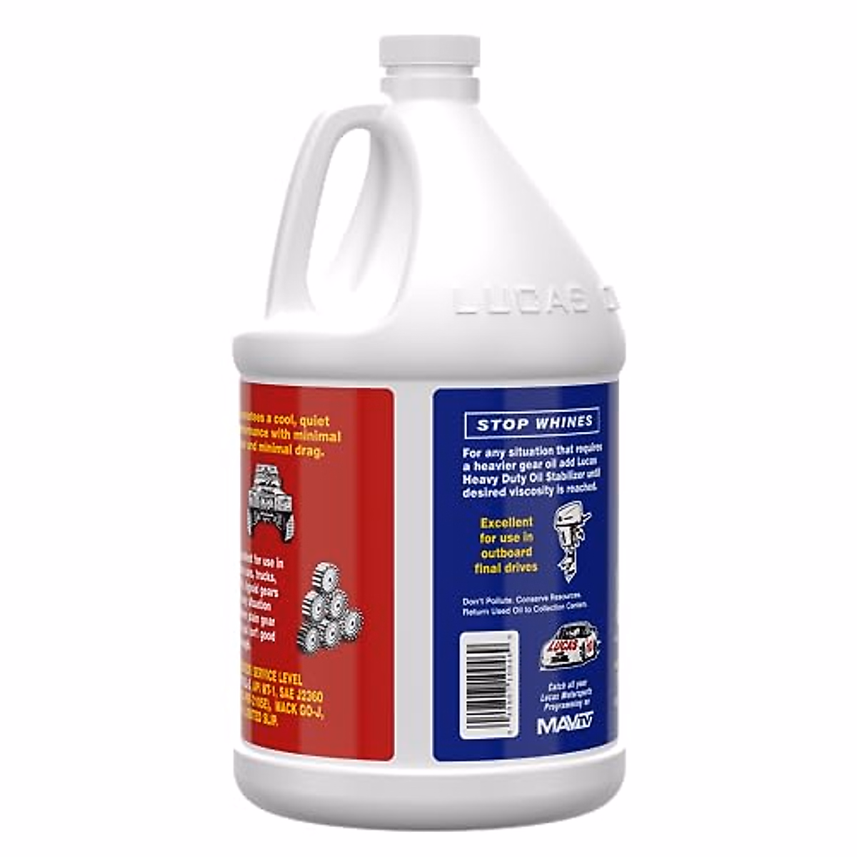 Lucas Oil 10046 SAE 80W-90 Heavy Duty Gear Oil - 1 Gallon