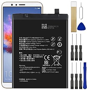 DDONG(Flame Bird Co., Ltd) for Huawei Mate SE BND-L34 BND-L24 P30 Lite Mate 10 Lite Replacement Battery HB356687ECW with Repair Tool Kit