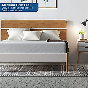 FONTOI Queen Size Mattress in a Box, 8 inch Bed Mattresses, Cooling Gel Green Tea Memory Foam, Medium Firm