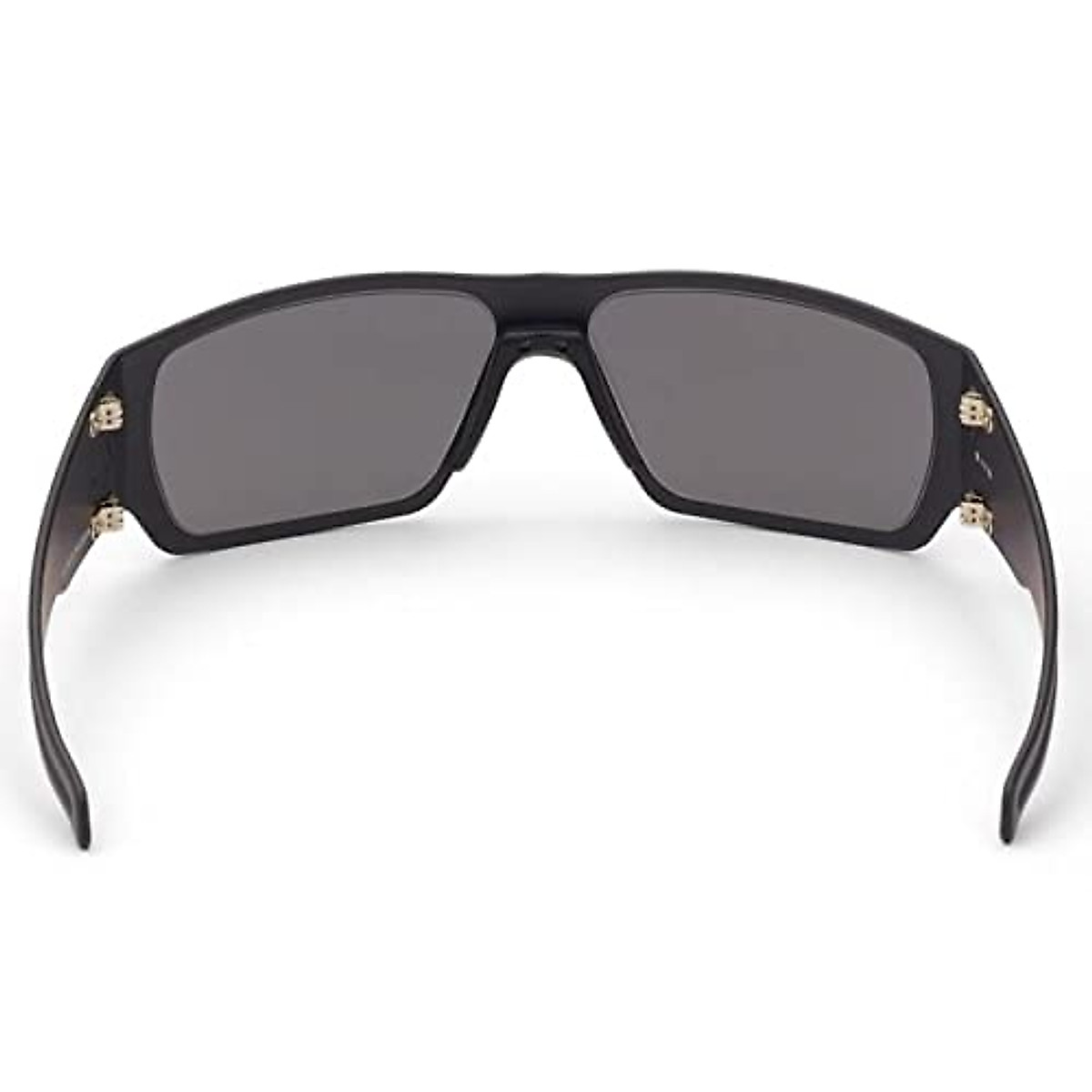 Gatorz Eyewear Specter Sunglasses - Black Aluminum Frame with Blackout Logo Smoked Polarized Lens