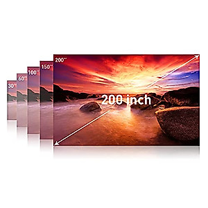 Mini Portable DLP Android Projector Support 4K Decoding WiFi Bluetooth Miracast Airplay Mobile Phone Outdoor Movie