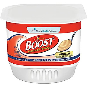 Boost Nutritional Pudding, Vanilla, 5 Ounce (Pack of 48)
